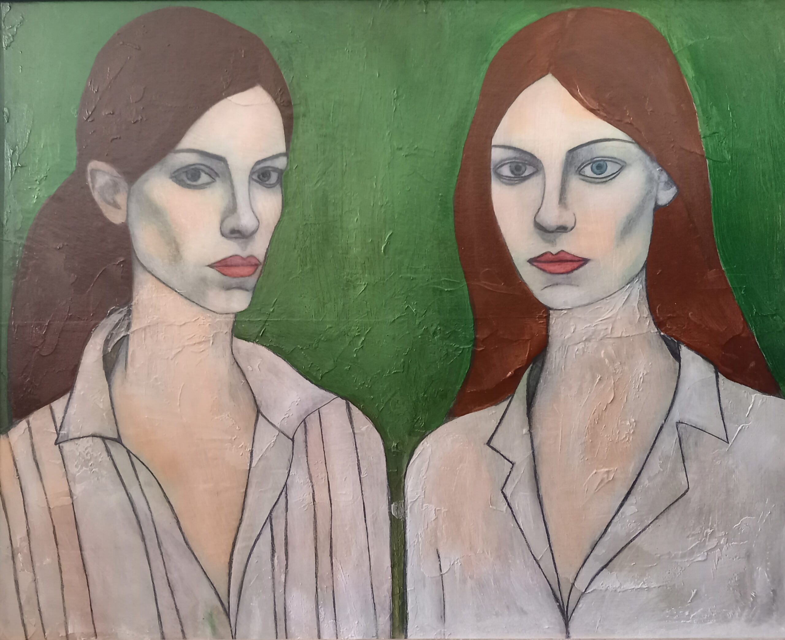 Aria and Ruby - Christopher Barrow | Barnebys