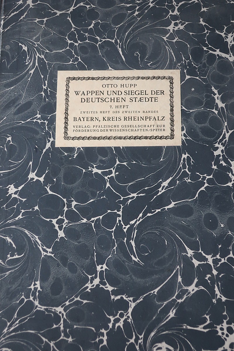 Book "Wappen und Siegel der Deutschen Städte - 7 Heft - Bavaria ...