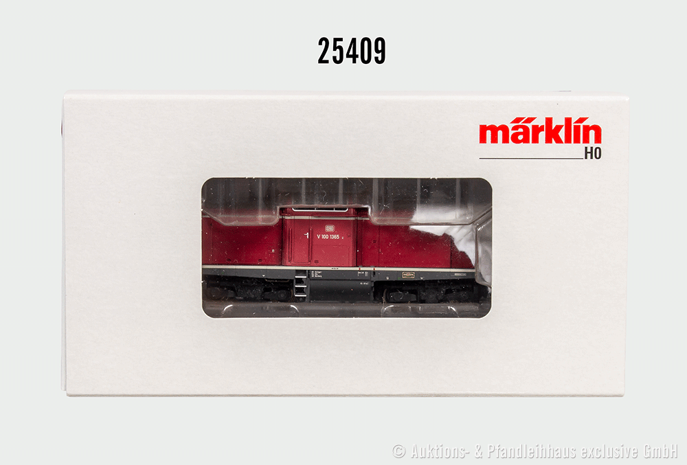 Märklin mfx digital H0: 37003 Diesellok, DB, BN V100 1365, Z 1-2, OVP | Barnebys