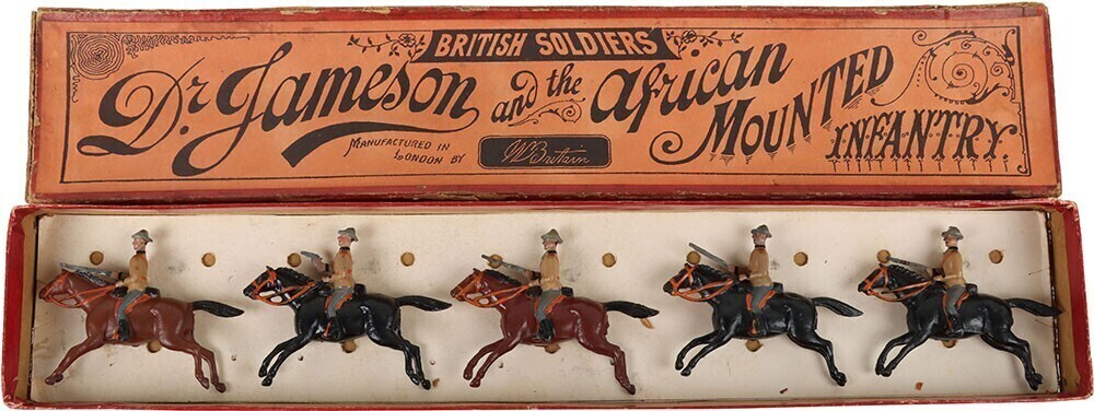 Rare Britains boxed set 38, Dr Jameson and the African Mounted Infantry ...