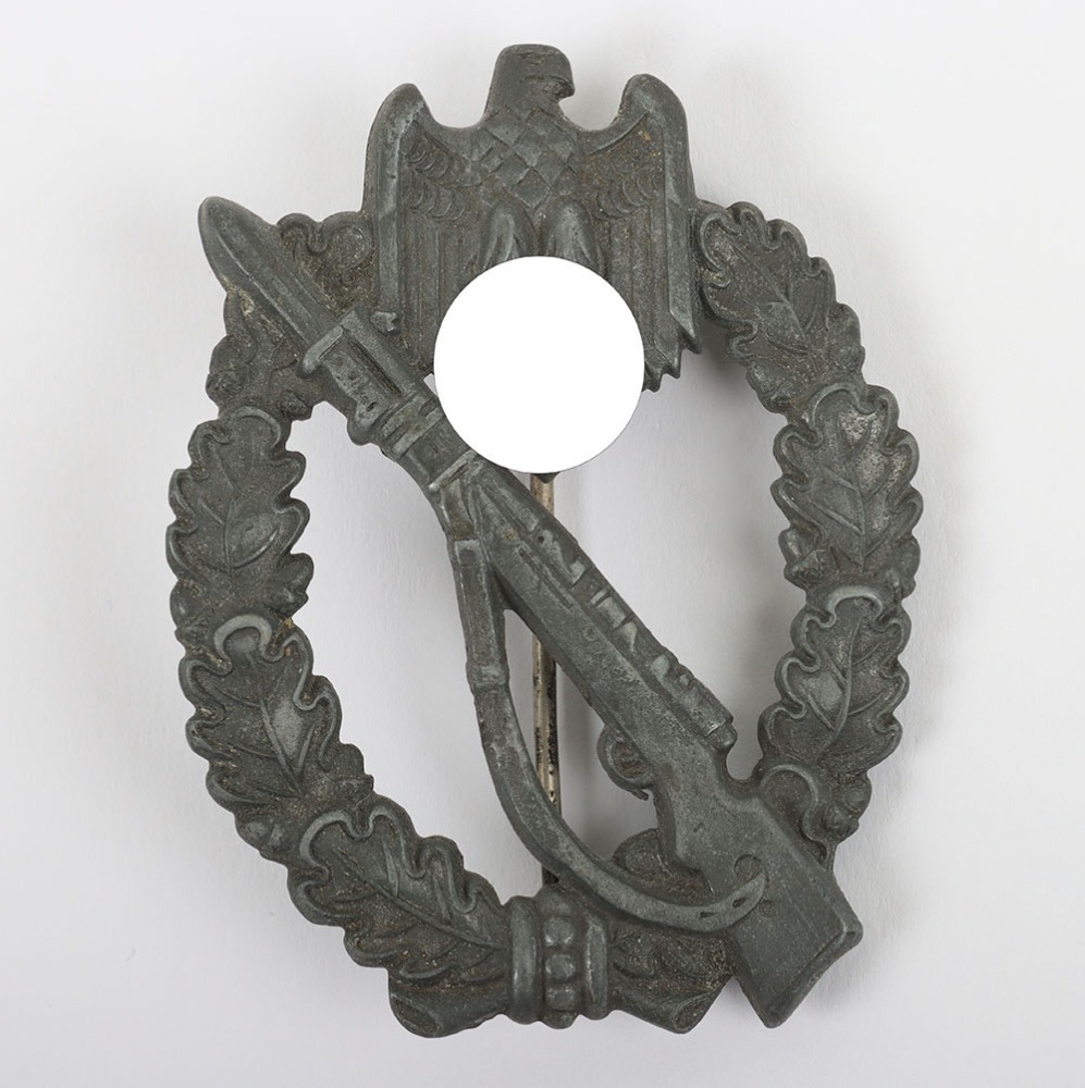 WW2 German Army / Waffen-SS Infantry Assault Badge in Silver by Sohni ...