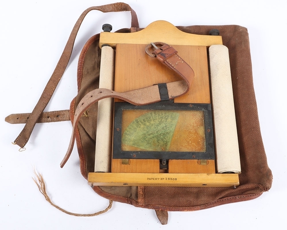 WW1 Period RFC Map / Observation Chart Leg Board | Barnebys