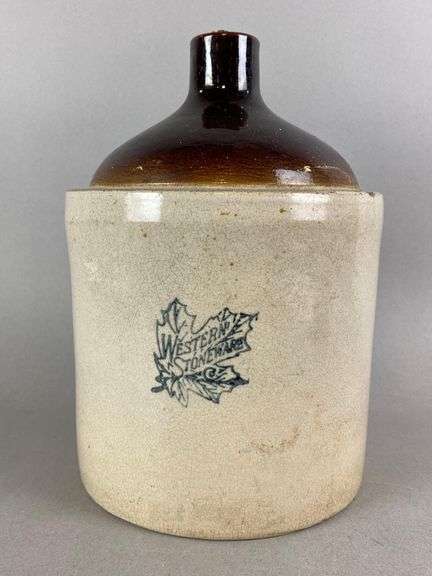 Antique 1920s Western Stoneware Co 1 Gallon Jug | Barnebys