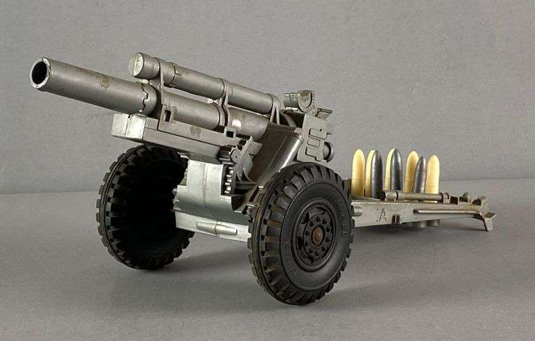 Marx Lumar US WW2 Howitzer Artillery Toy | Barnebys