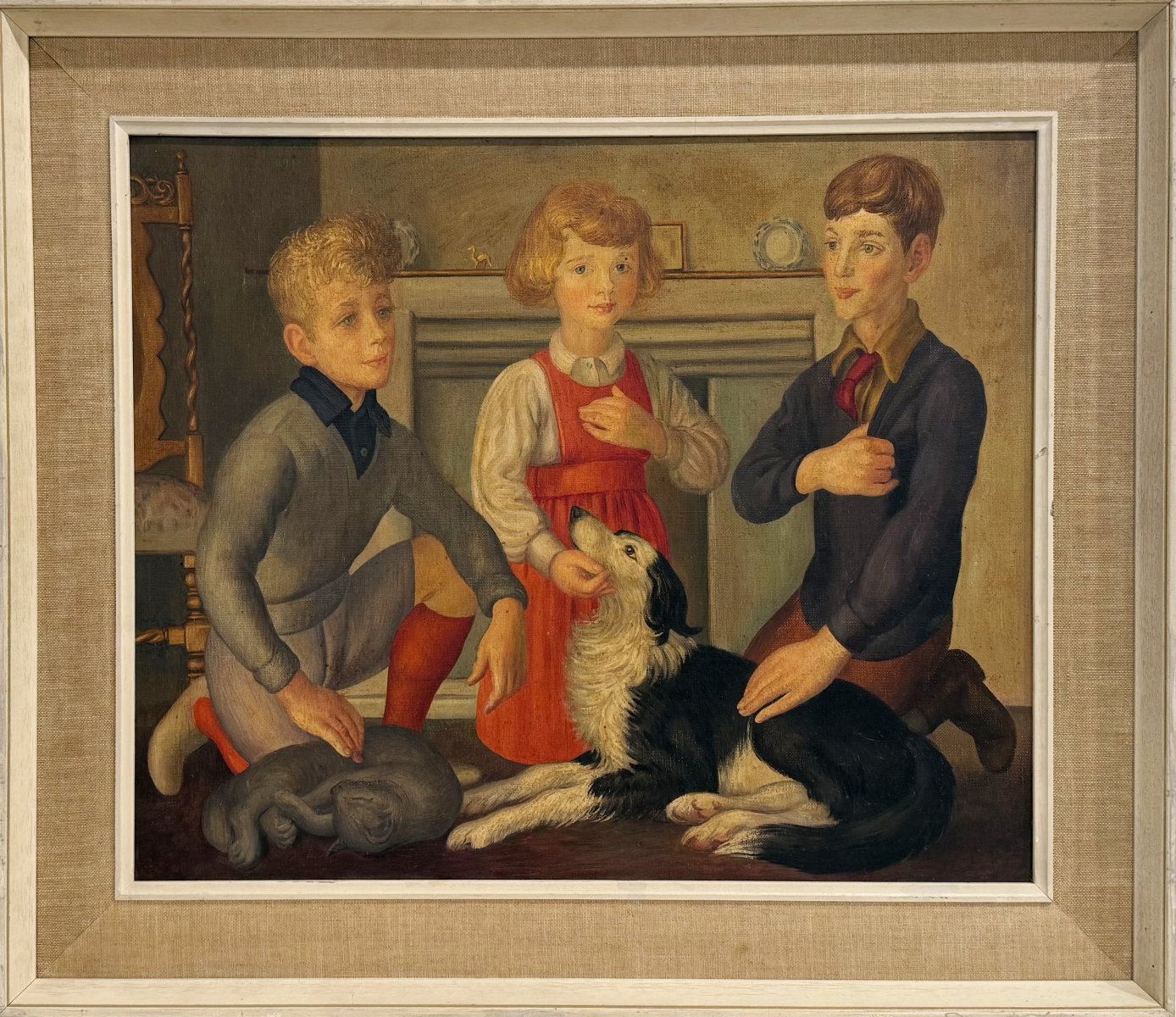 Saul Gefen Modern Expressionist Acrylic Painting, 2025 | Barnebys