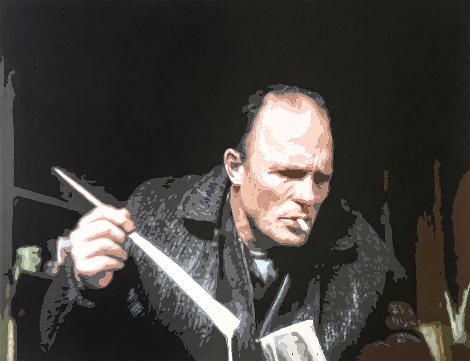 Steven Walls - Pollock (Ed Harris as Jackson Pollock) | Barnebys