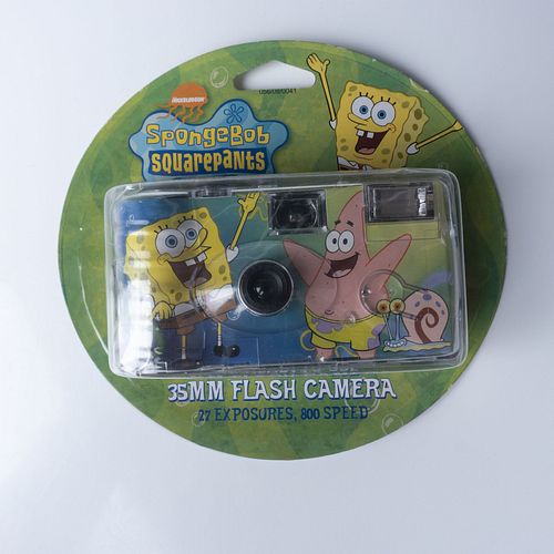 Nickelodeon Spongebob 35mm Flash Camera, Preloaded w Film | Barnebys