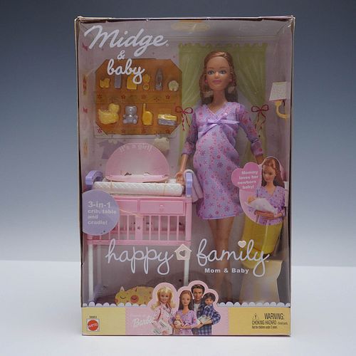 Mattel Happy Family: Mom & Baby Barbie Dolls, Midge & Baby 56663 | Barnebys