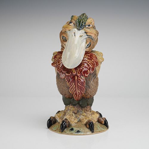 Burslem Pottery Grotesque Bird Boris the Gangster. Designer Andrew Hull ...