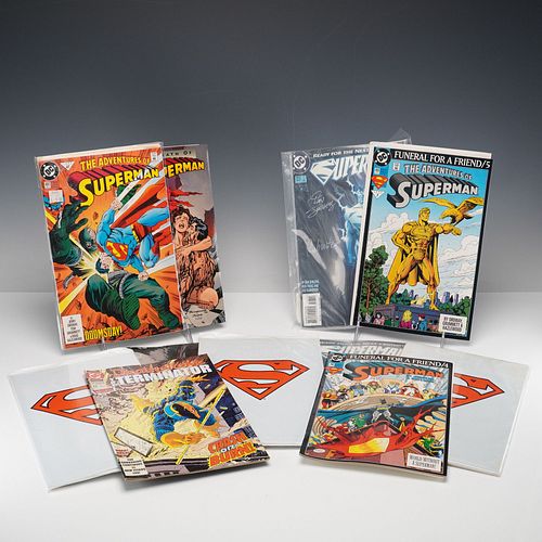 15pc Issues of DC Modern Age Superman Comic Books | Barnebys