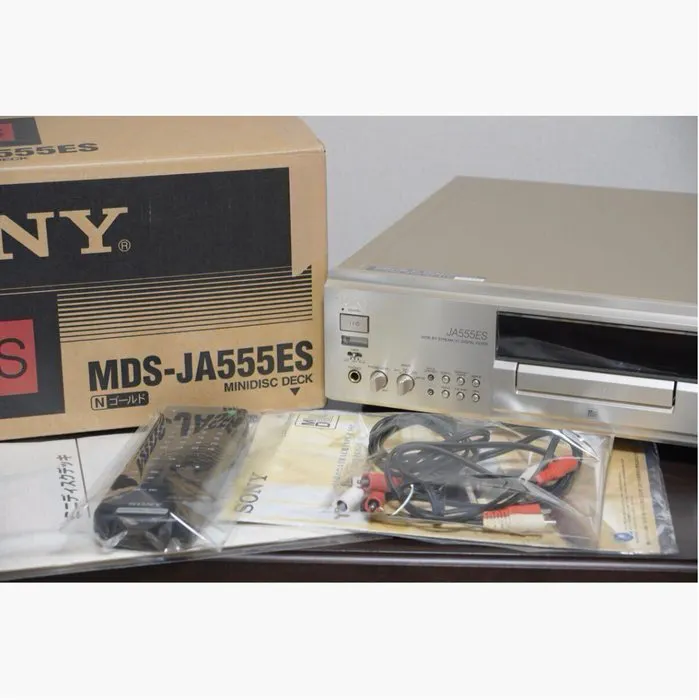 Sony - MDS-JA555ES – ES Series MiniDisc (NOS) Hi-fi set | Barnebys