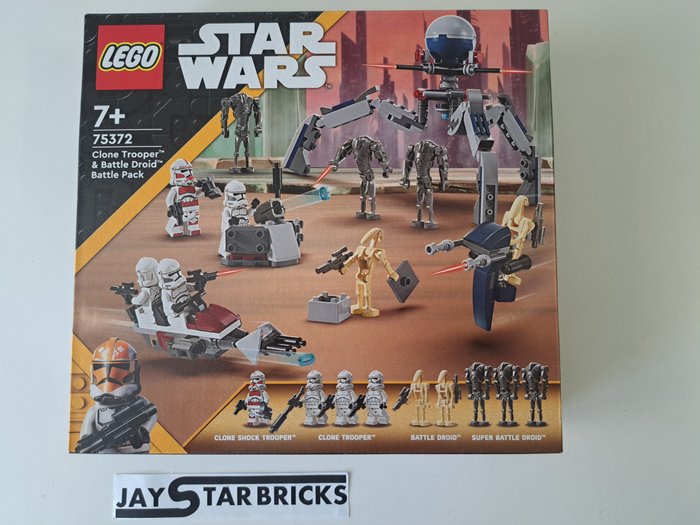 LEGO Set - 75372 - Star Wars - Sealed Clone Trooper & Battle Droid ...