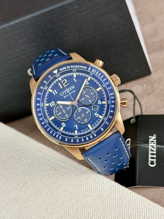Citizen - Eco-Drive Chronograph Date - No reserve price... | Barnebys