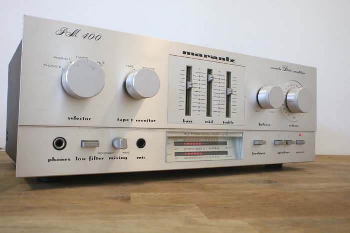 Marantz - PM 400 Solid state stereo amplifier | Barnebys