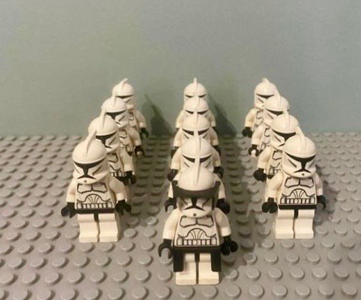 LEGO Minifigure - Star Wars - Phase 1 Clone Troopers | Barnebys