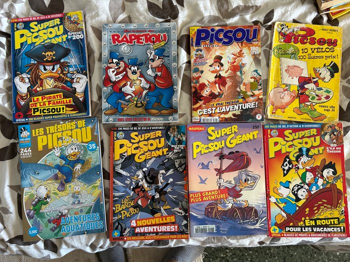 Picsou - Collection divers magazines Disney (Picsou /... | Barnebys