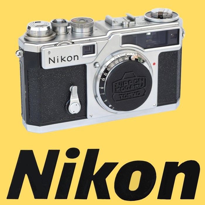 Nikon SP met AR-1 soft shutter release. Rangefinder camera | Barnebys
