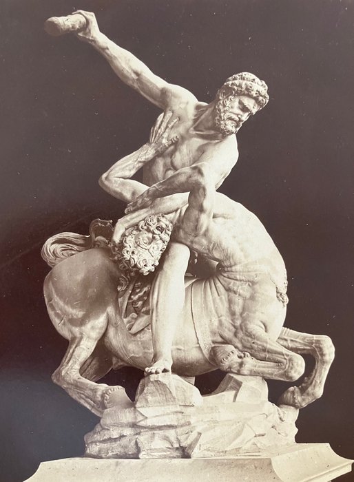 - Statue of Hercules and the Centaur Nessus 1599 by... | Barnebys