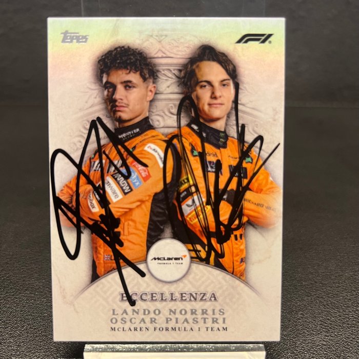 Mclaren - Oscar Piastri - Lando Norris - 2025 - Trading Card | Barnebys