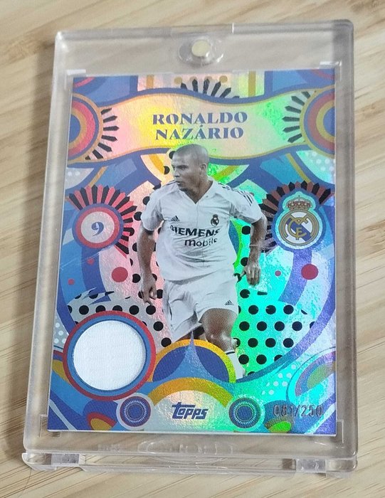 2024/25 Topps Real Madrid Team Set Ronaldo Nazário #FR-R9... | Barnebys