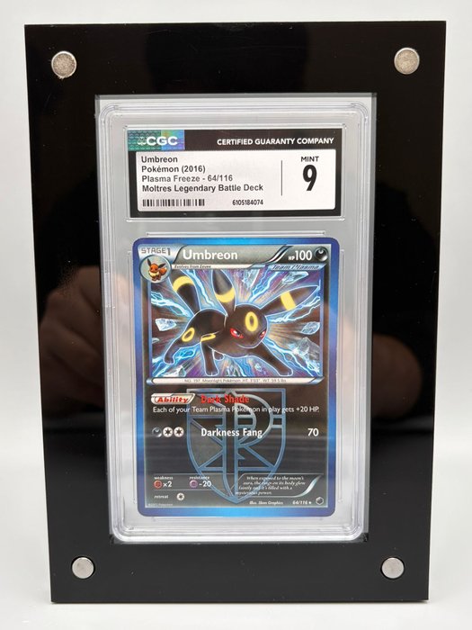 Pokémon Graded card - Umbreon Moltres Legendary Battle... | Barnebys