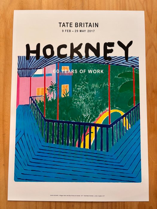David Hockney (after) - Hockney, 60 years of work / Tate Britain | Barnebys