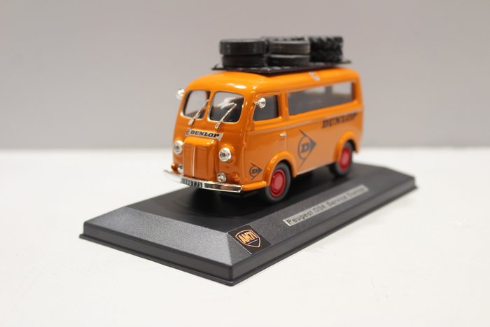AM.71 1:43 - Model car - Peugeot D3A Service Dunlop. - Handcrafted ...