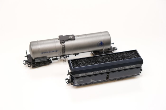 Märklin H0 - 47887 - Model train freight wagon set (1) - DSB | Barnebys