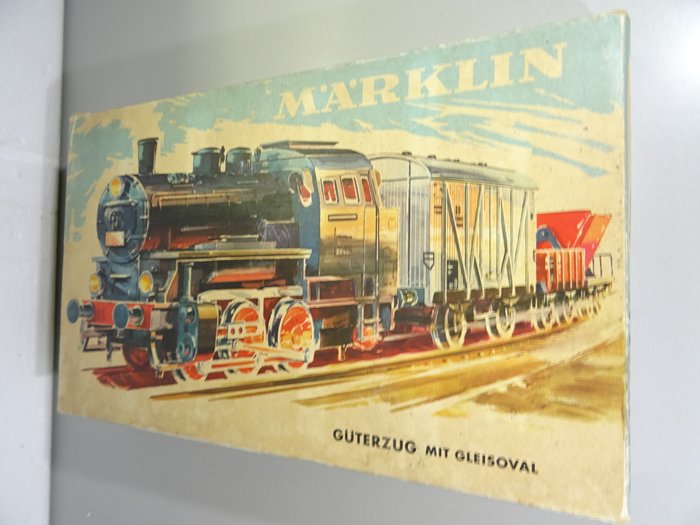 Märklin H0 - 3200 - Train set (1) - Start set 'goods train' with tracks ...