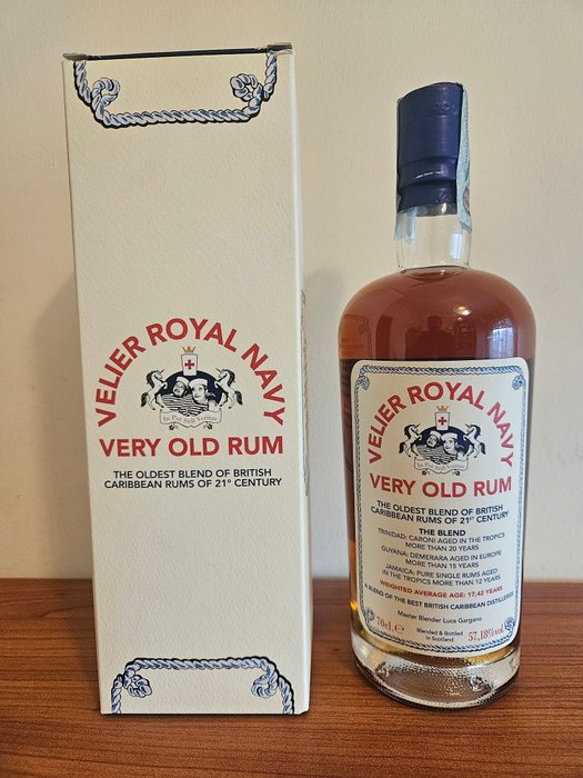 Royal Navy Velier - Very Old Rum - first edition - b. 2017 - 70cl ...