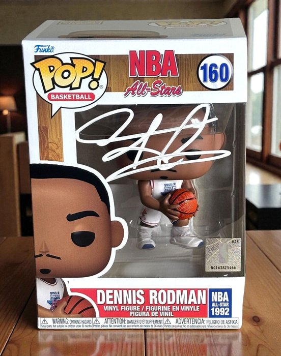 NBA All-Stars - NBA - Dennis Rodman Signed “NBA... | Barnebys