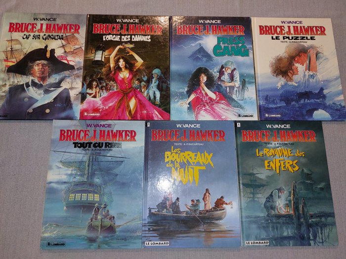 Bruce J. Hawker T1 à T7 - Série complète - 7x C - 7 Album... | Barnebys