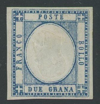 Ancient Italian States - Neapolitan Provinces 1861 - Effigy of V.E.II ...