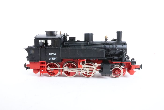 Liliput H0 - 9140 - Tender locomotive (1) - ex DR oorlogsloc 7501 - NS ...