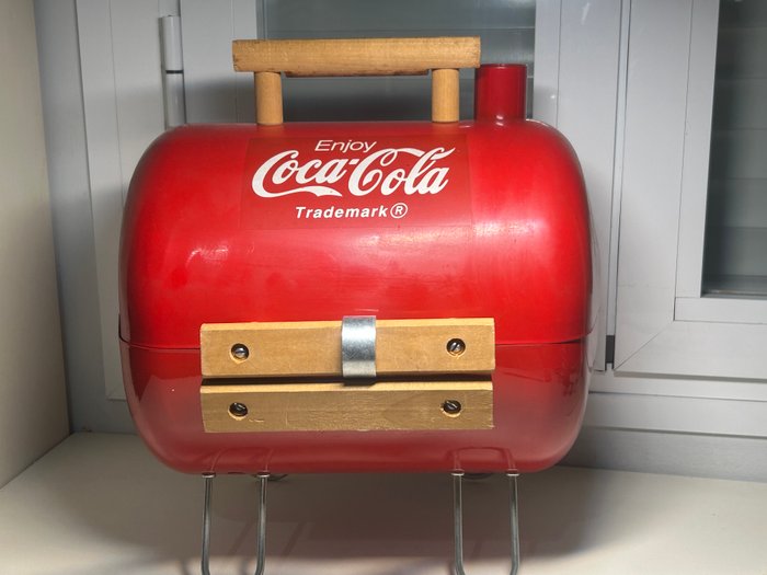 Refrigerator - Steel - Coca Cola - Barbecue | Barnebys