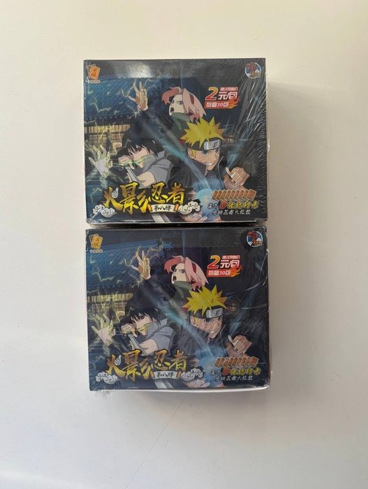 Naruto - 1 Booster box - Naruto Dino 2m03 Display Card Box Sealed ...