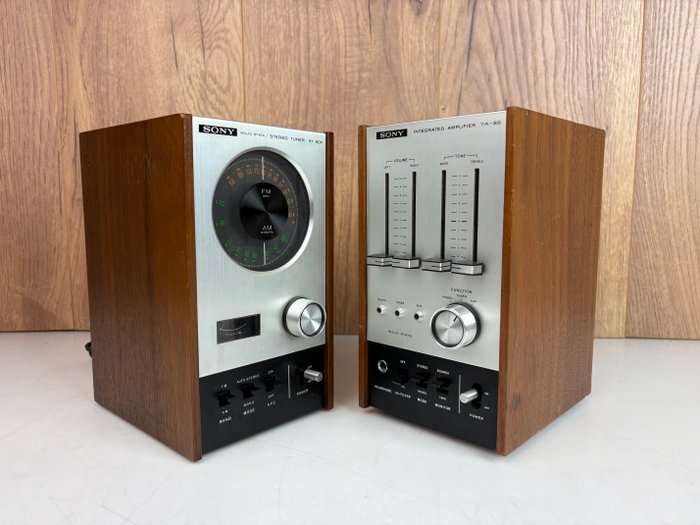 Sony - TA-88 Amplifier - ST-80F Tuner Stereo set | Barnebys