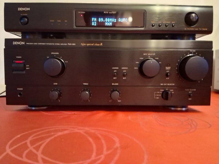 Denon - PMA-860/ TU 1500 AE Hi-fi set - Multiple models | Barnebys
