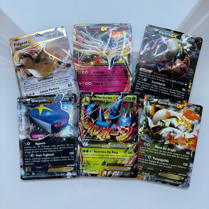 Pokémon - 6 Card - High Value EX Cards - Various sets | Barnebys