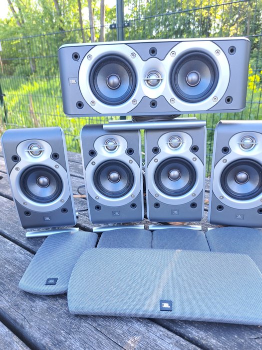 JBL - SCS-200 Satellites, SG-200 Center Speaker - 5.0 Speaker set ...