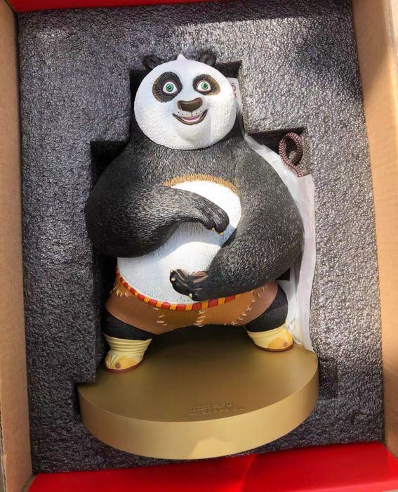 Kung Fu Panda - Po - Solid Brass Statue (55x20 cm) - Licensed by ...