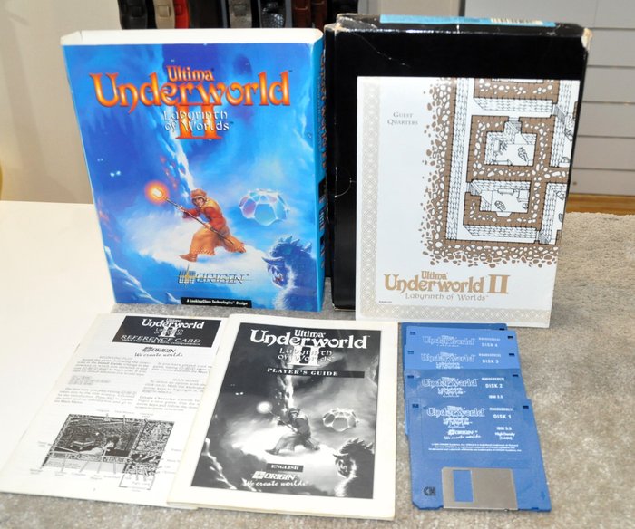 Origin - PC (MS-DOS) - Ultima Underworld II: Labyrinth of Worlds ...