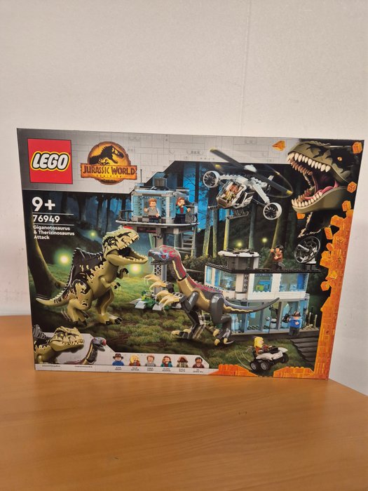 LEGO Set - 76949 - Jurassic World - Giganotosaurus & Therizinosaurus ...