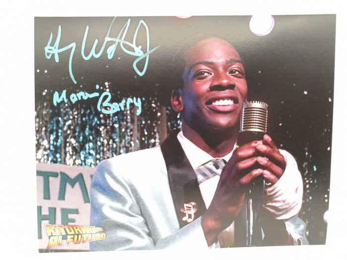 Back to the Future - Signed in person by Harry Waters Jr | Barnebys