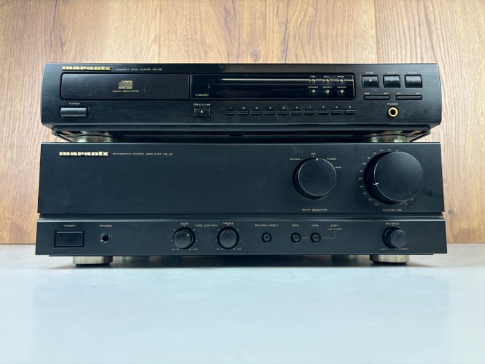 Marantz - PM-32 Amplifier + CD-53 Compact Disc Player Hi-fi set | Barnebys