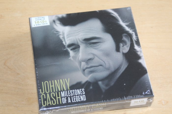 Johnny Cash - 10xCD Collection - Milestones of a Legend - CD box set ...