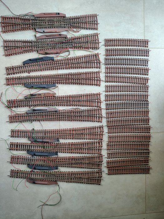 Roco H0 - Model train tracks (26) - Roco Line switches and crossovers ...