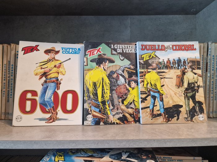 Tex nn. 600/699 - Sequenza completa - 99 Comic - First edition | Barnebys