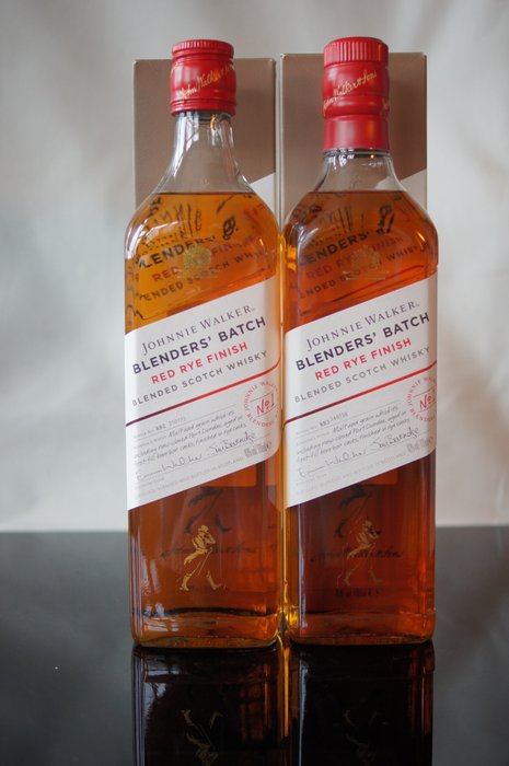 Johnnie Walker Blender's Batch Red Rye Finish RR2 & RR3 - b | Barnebys