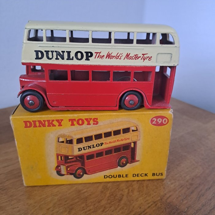 Dinky Toys 1:43 - Model bus - Double Deck Bus Dunlop The World's Master ...